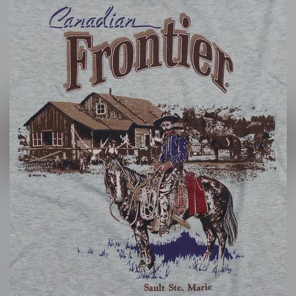 Shirts | Vintage Canadian Frontier Shirt Single Stitch Sault Ste Marie ...